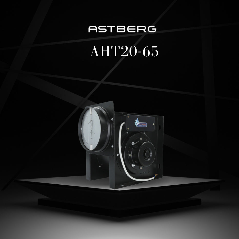 Astberg AHT20-65 Silent Kitchen Inline Blower - 1500 CMH Kitchen ...